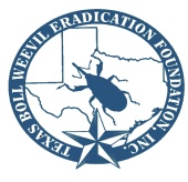 TEXAS BOLL WEEVIL ERADICATION FOUNDATION – Texas Agriculture Council